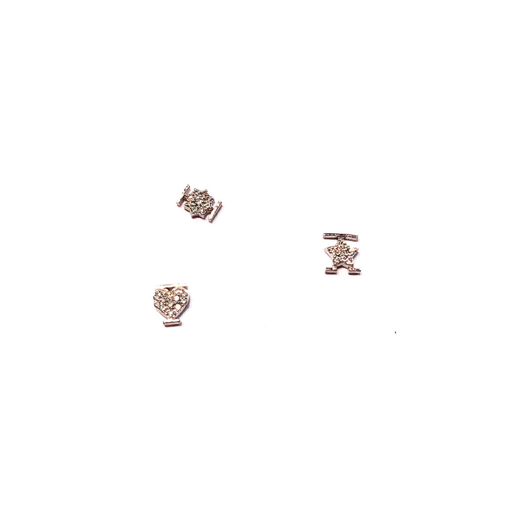 RF Jewels: Simbolo in Oro bianco e Diamanti – FdM Gioielli